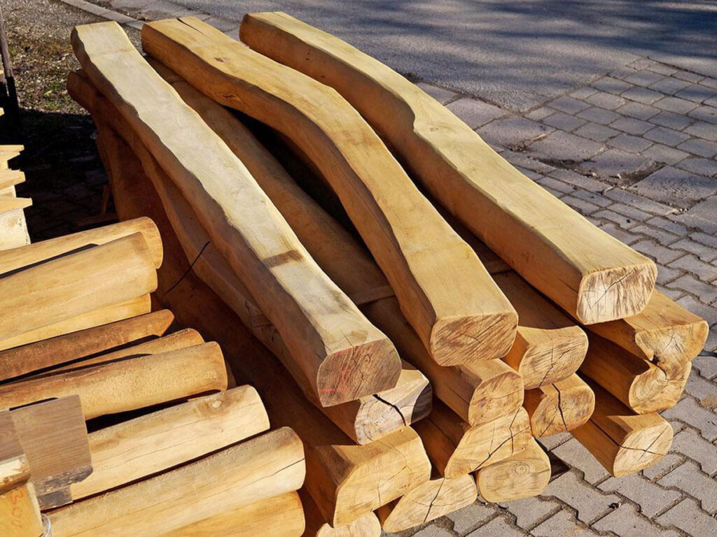 Robinienstangen – Naturzaun